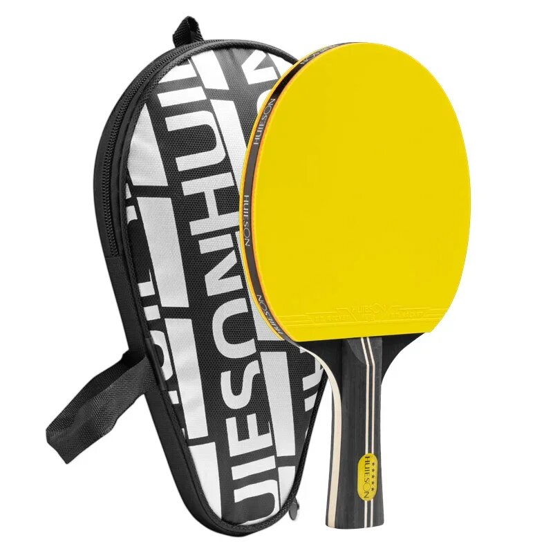Настольные ракетки для тенниса HUIESON 5 Stars Colorful Желтый, Желтый