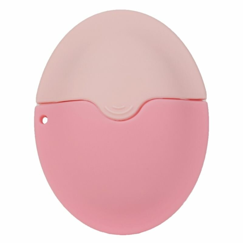 Съемный силиконовый солнцезащитный крем-аппликатор с шариковой губкой-розовый