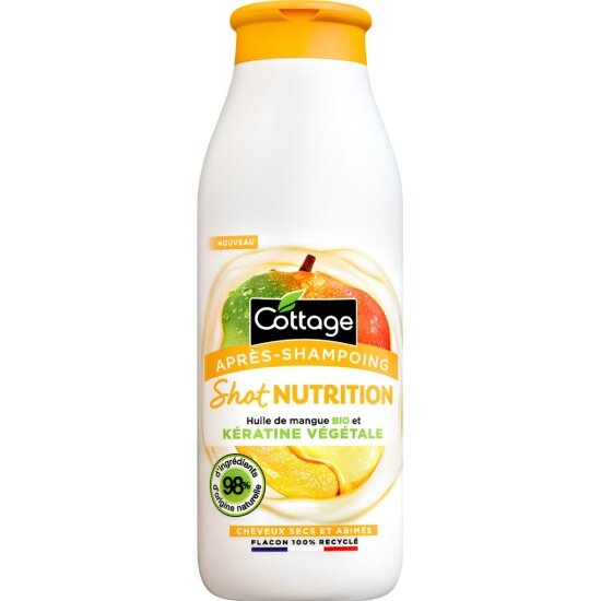 Кондиционер для сухих и поврежденных волос Cottage Заряд Питания с маслом манго и растительным кератином, 250 мл