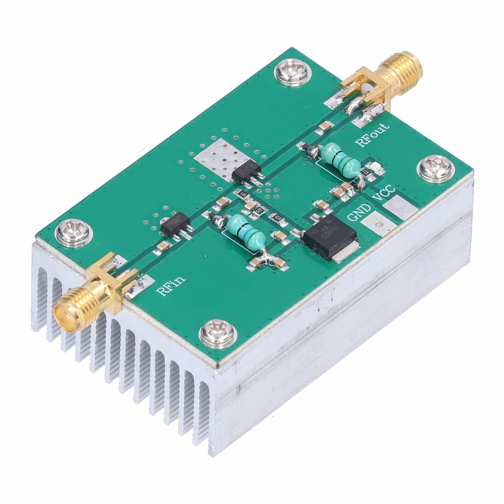 Широкополосный усилитель, стабильность низкой мощности, легко использовать стандартный SMA женский FM-усилитель мощности для HF VHF UHF