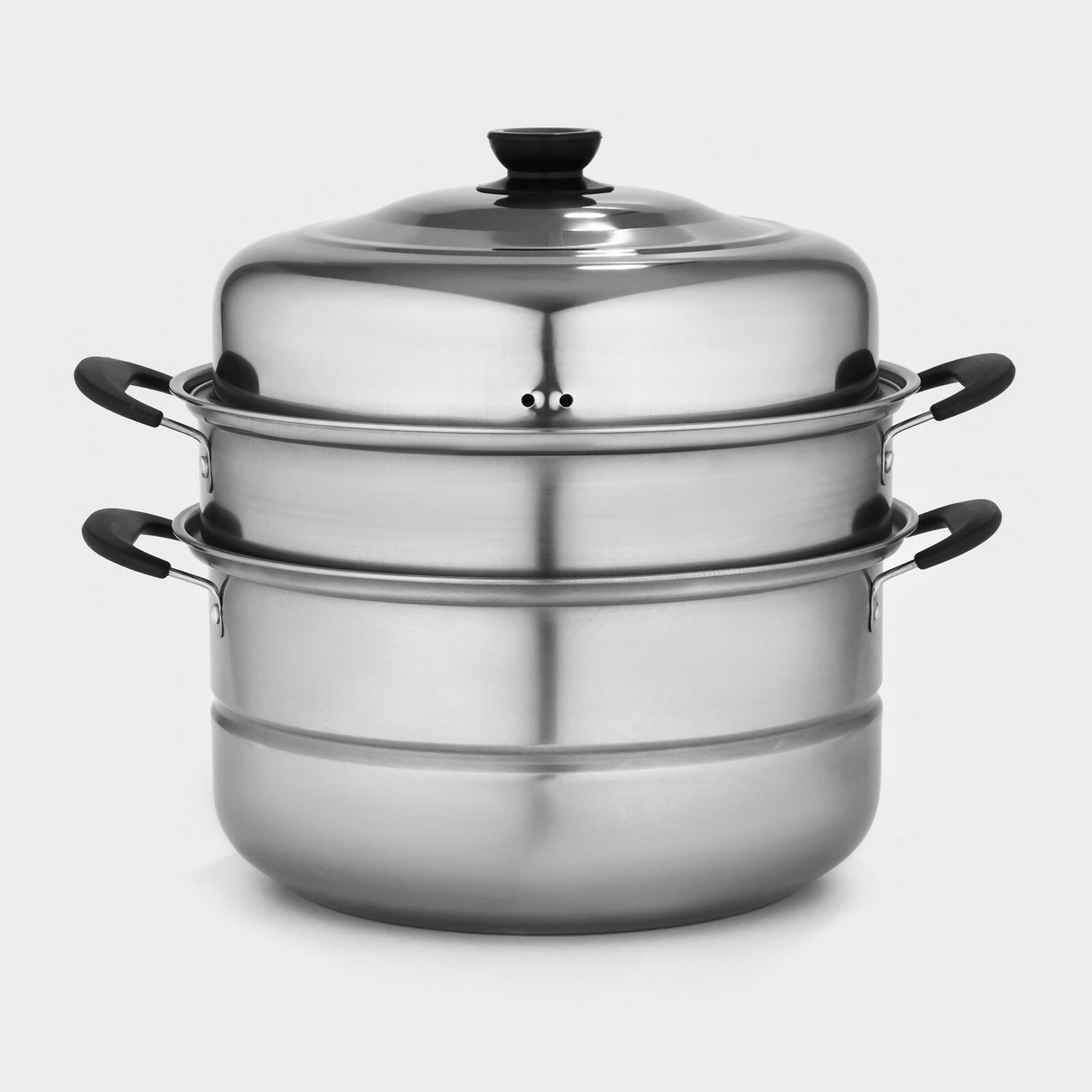 Пароварка SKYPHOS «Дари», нержавеющая сталь, 6 л, 2 уровня, серебристый