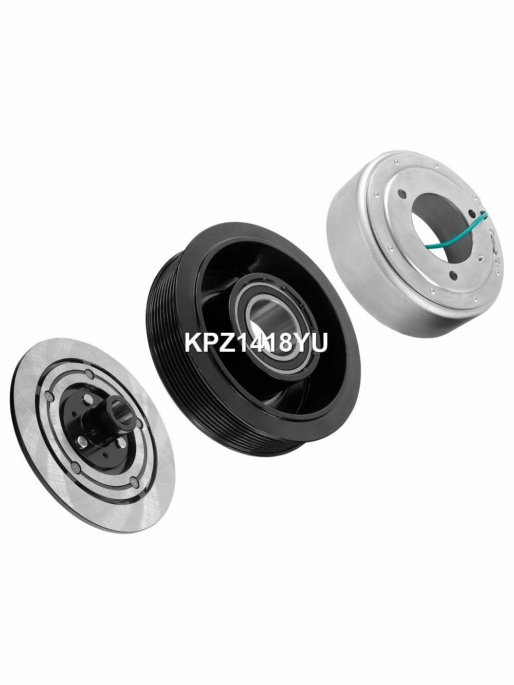 Шкив компрессора кондиционера в сборе Krauf KPZ1418YU