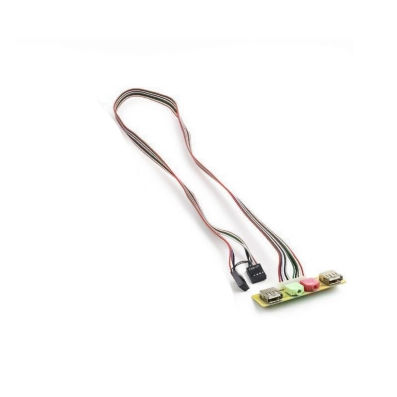 Аудиоразъем USB-интерфейс корпус компьютера передняя панель хоста передняя перегородка длина кабеля-листа 7,8 см