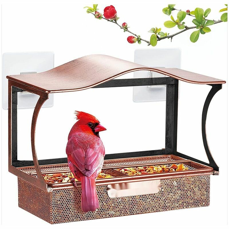 Кормушка Для Птиц На Окно На Присосках