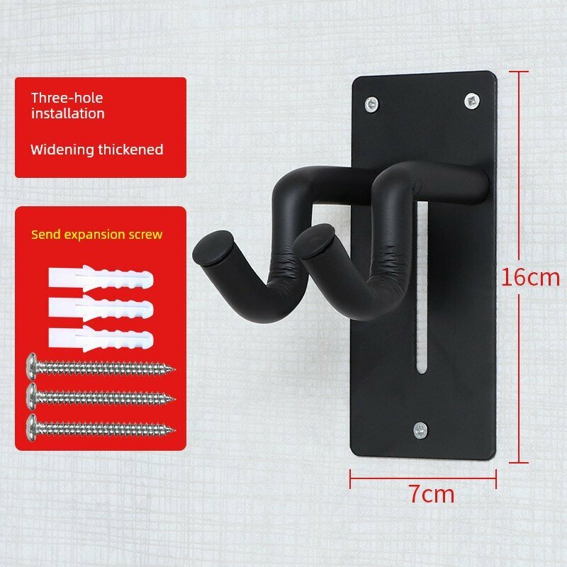Подставка Taobao, металлическая, для гуцзянь, 3 крепления, на стену