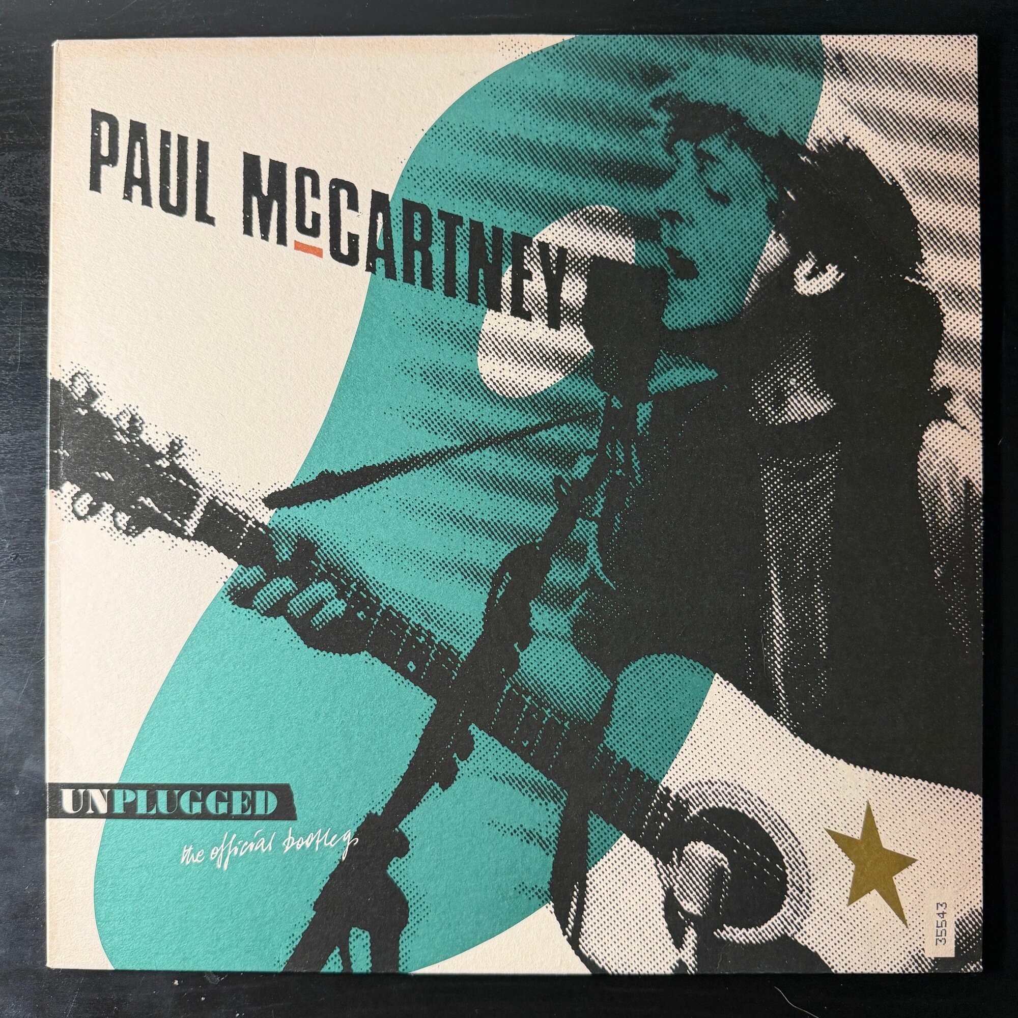 Виниловая пластинка Paul McCartney - Unplugged (Италия 1991г.)