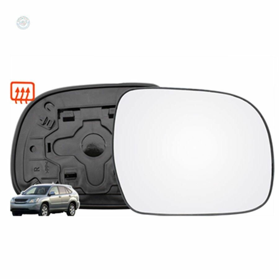 Стекло правого зеркала с подогревом для Lexus RX330 RX350 RX400H 2003-2008 и Toyota Hilux 2005-2015 оригинальная замена с гарантией качества