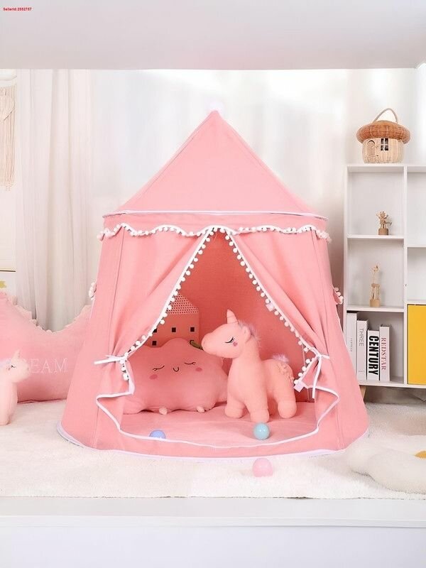 Вигвам детский розовый