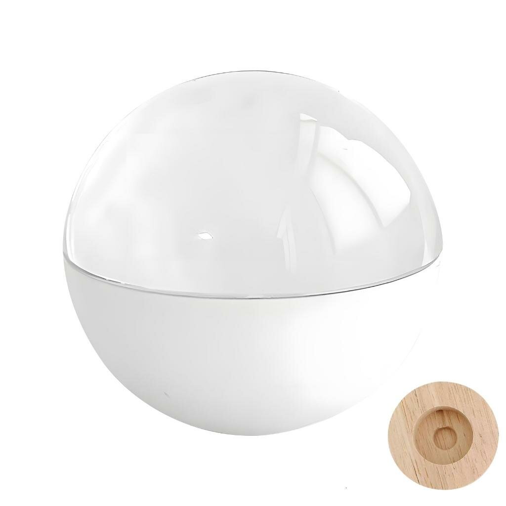 Видеоплеер glass ball player WIFI с подставкой для бревен-белый