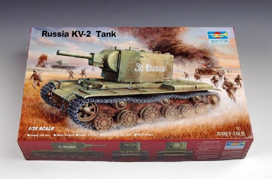Trumpeter 1 35 00312 Русский КВ 2 Танки