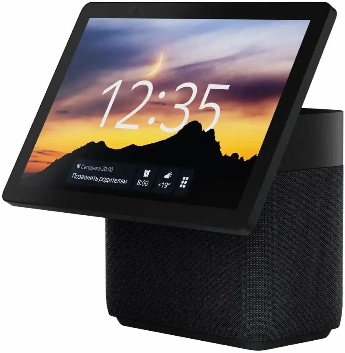 Умная колонка Yandex Станция Дуо Макс Zigbee Алиса черный 60W 1.0 BT/Wi-Fi 10м (YNDX-00055BLK)