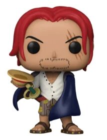 Funko Pop One Piece Shanks Big Apple Фигурка, box with protector, Бордовый, Унисекс