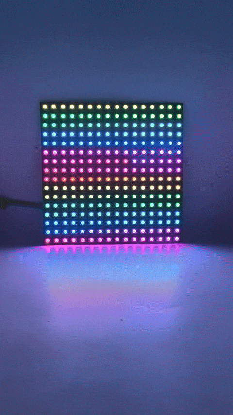 Адресная матрица WS2812b 50w 16х16 led Giant4