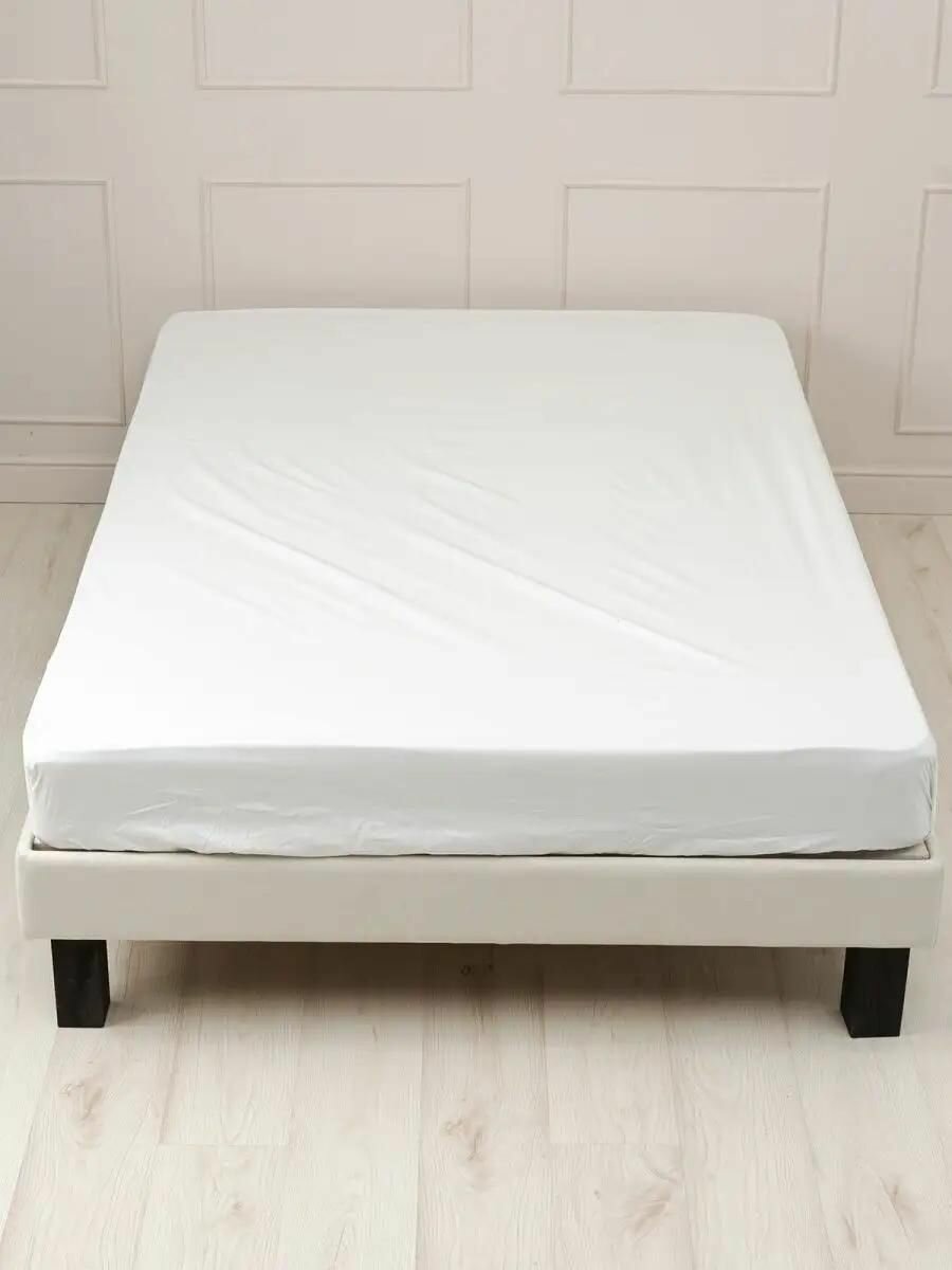 Простынь на резинке 120х200, хлопок натуральный, перкаль, подходит под размеры икея IKEA, 1,5 спальная YERRNA, Шуйские ситцы