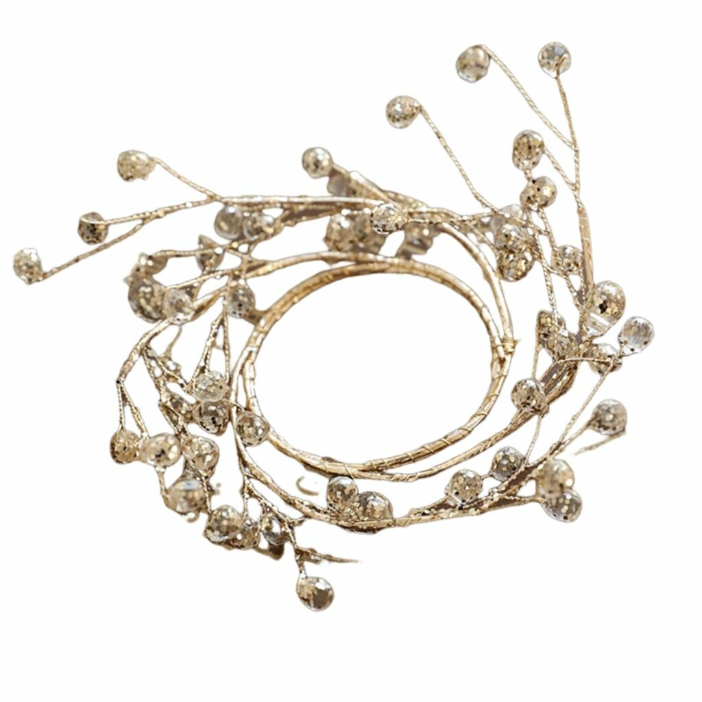 Прочный подсвечник, украшенный венками, Уникальные гирлянды для интимных ужинов