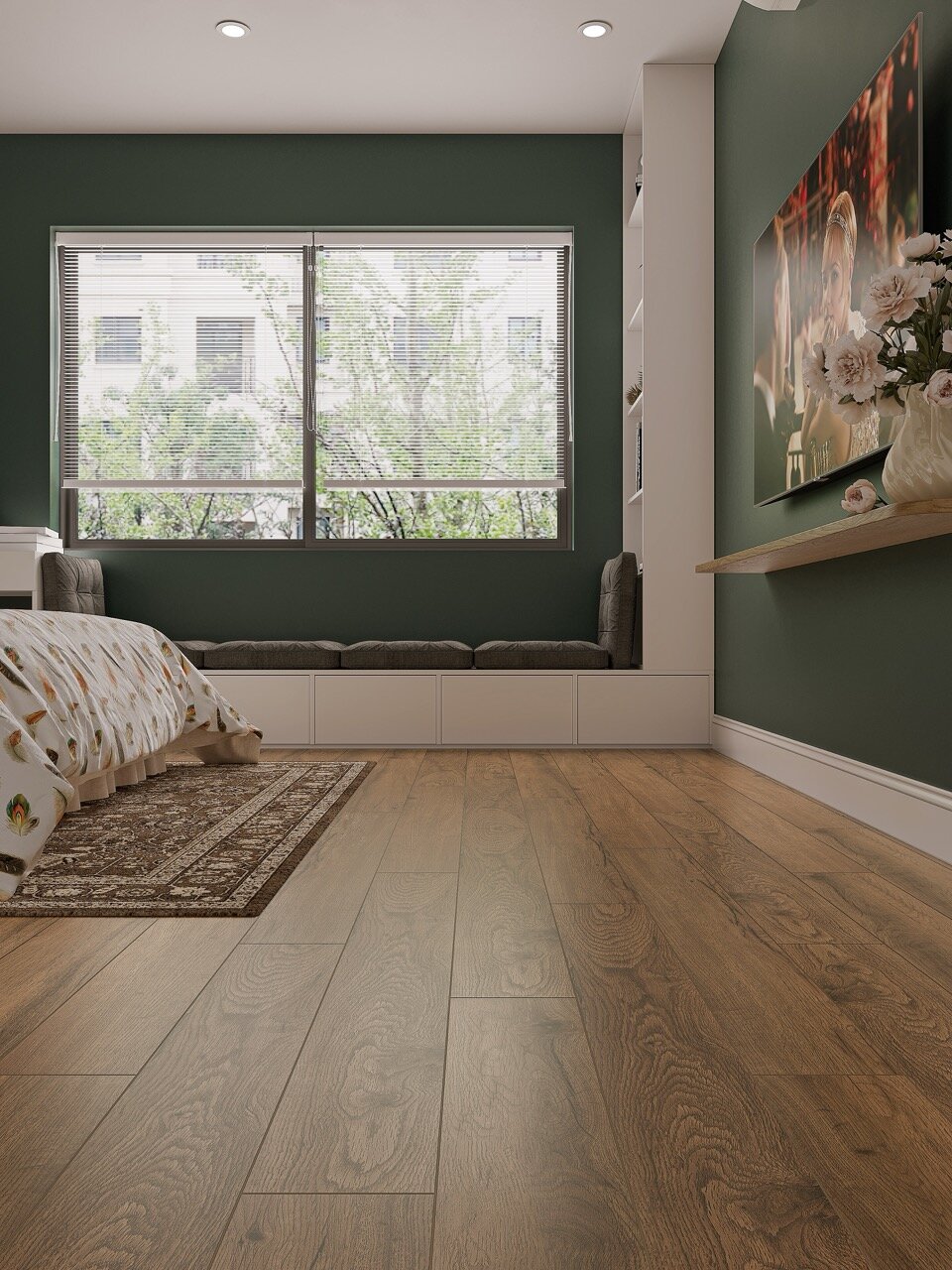 Виниловая плитка SPC CronaFloor Joli 4V Темпо J1007 (в уп.10 шт./ 1.8 м2)