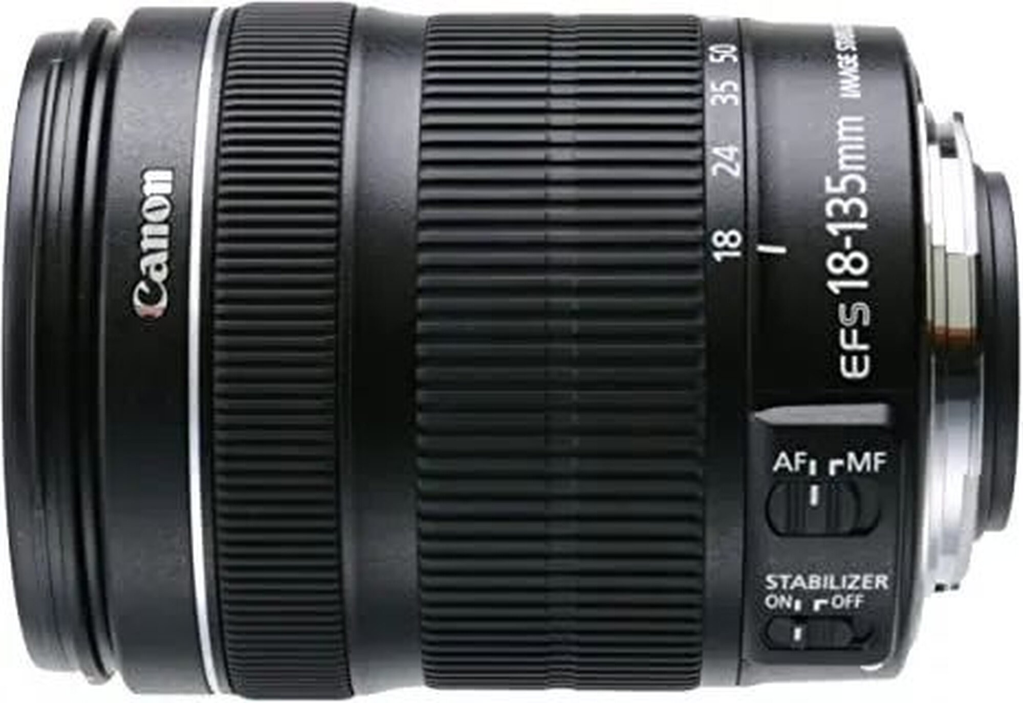 Объектив Canon EF-S 18-135mm f/3.5-5.6 IS STM, автофокус, стабилизация, черный