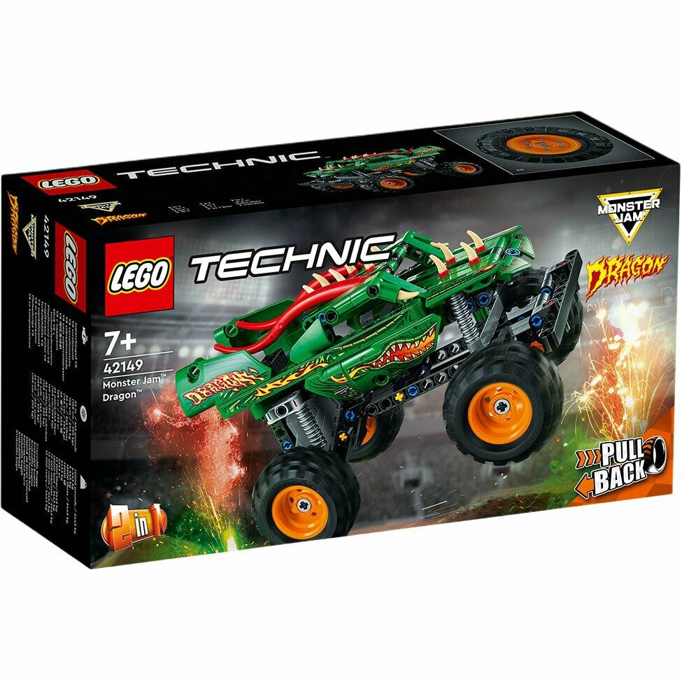LEGO Monster Jam Dragon Building Blocks