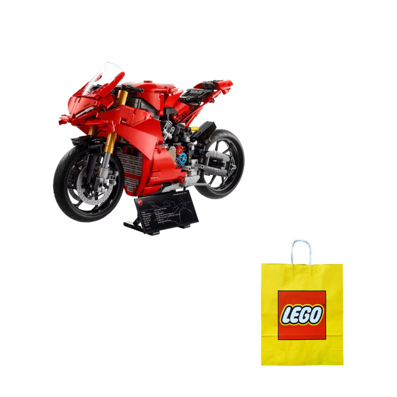 LEGO Technic Ducati Panigale V4 S Motorcycle Building Blocks 1603pcs 42202 Building Blocks null