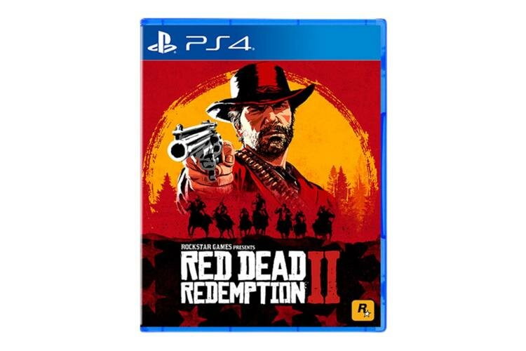 Игровая консоль PlayStation Red Dead Redemption II PS4, красная, 5827953