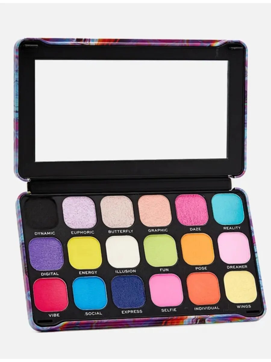 Палетка теней для глаз MAKEUP REVOLUTION forever flawless digi butterfly