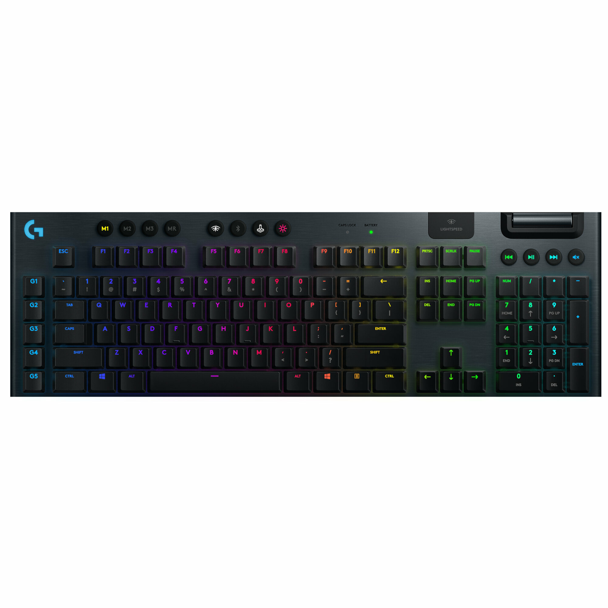Игровая клавиатура Logitech G G913, RGB, металлическая, беспроводная
