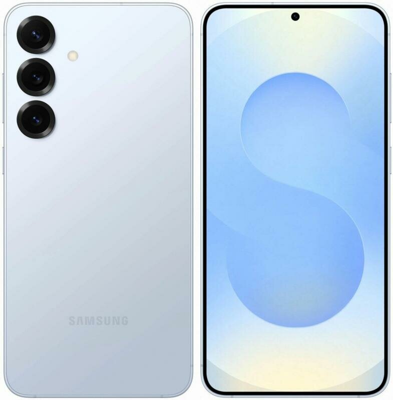 Смартфон Samsung Galaxy S25 Plus, 12/256Gb, nano SIM+eSIM, Ice Blue (Голубой)