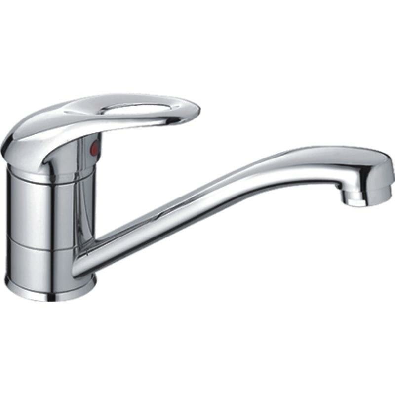Смеситель для кухни Cron CN03 CN4503 хром, рычажный, силумин