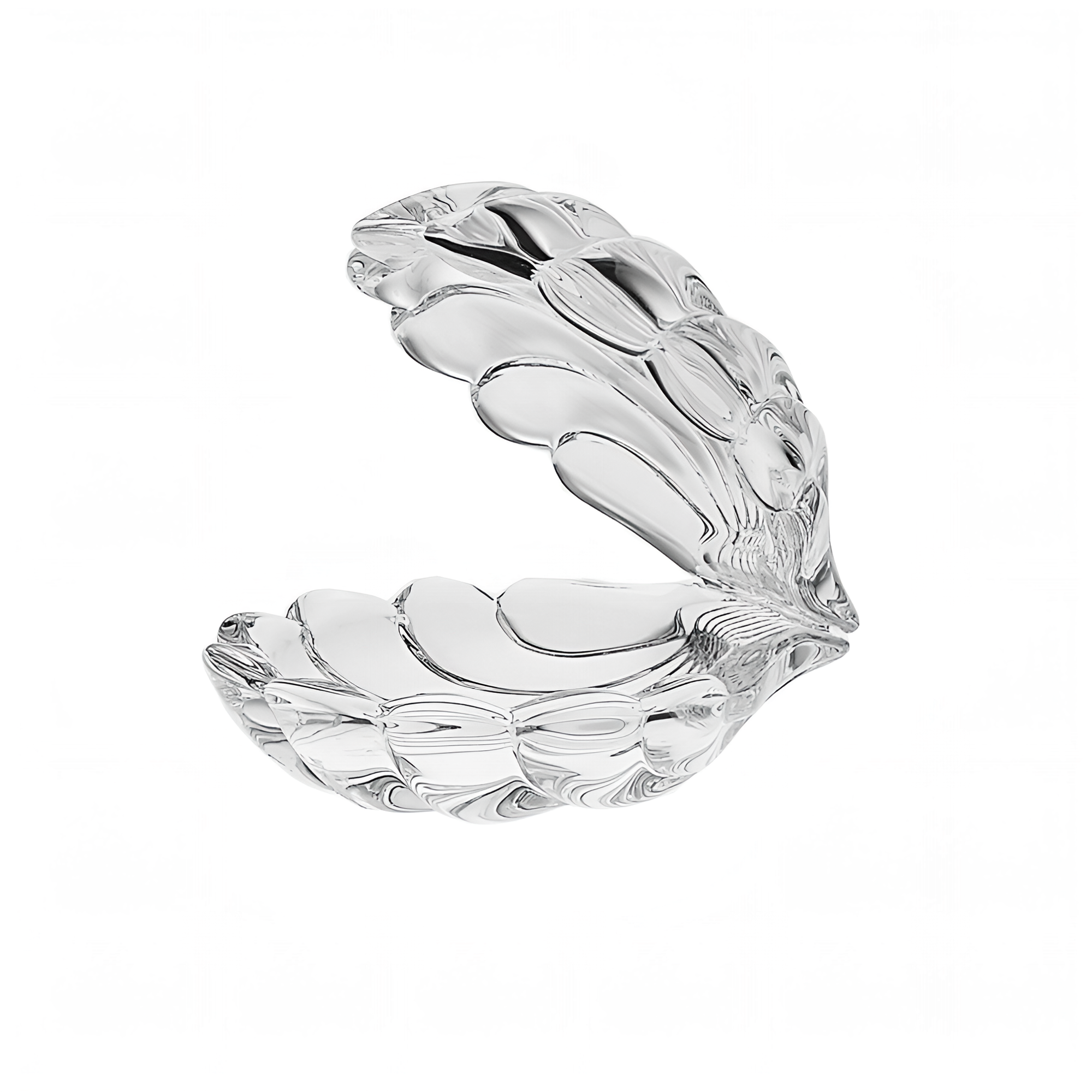 Доза "Ракушка", 9 см, хрусталь, Crystal Bohemia/ БПХ015