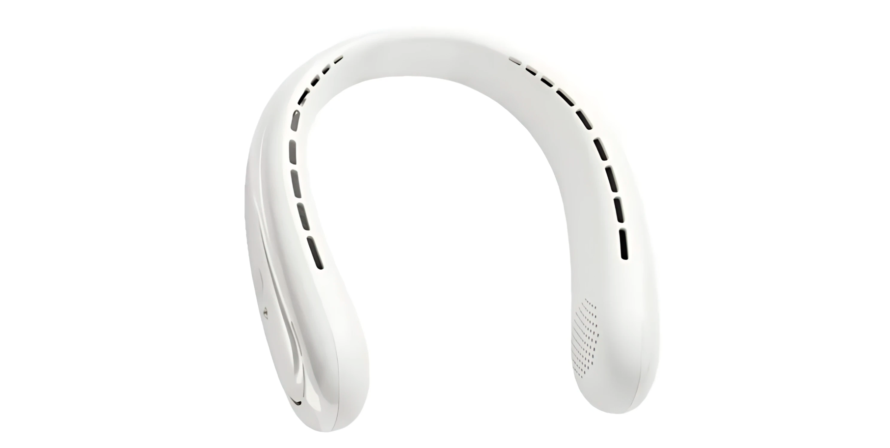 Мини-вентилятор портативный на шею Qualitell H4 ZSM240614 белый