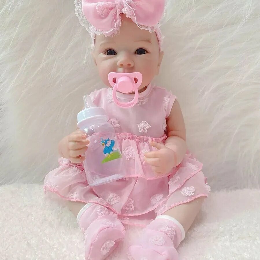 Кукла для девочки Reborn "Татьяна" детская игрушка с аксессуарами и одеждой, большая, реалистичная, коллекционная