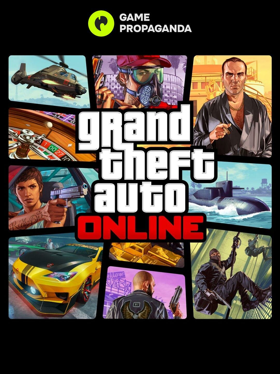 Игра Grand Theft Auto Online PS5 + 150 TRY на баланс PSN. Турция. Цифровая версия