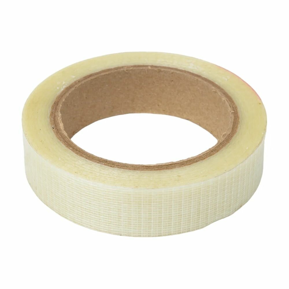 Липкая лента на основе плёнки ПЭТ SV Tapes PET X R 90, 25 мм, 25 м, армированная стеклосеткой PETXR900125.25