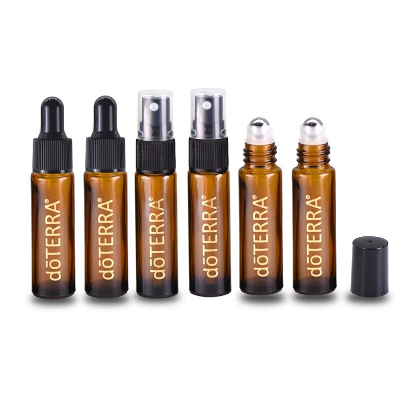 48 штук doTERRA стандартная рулонная бутылка с миксом для эфирных масел, естественный дизайн