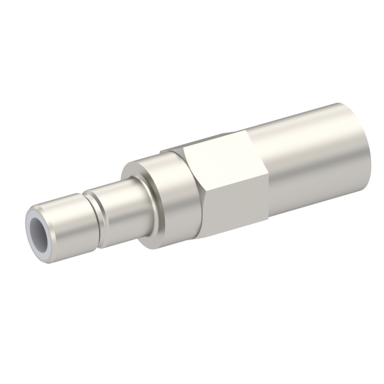 Китайский аналог(замена):2037-7511-051 Smb Прямой гнездовой разъем Штыревой Никель 51Ом 12 Вт 5%