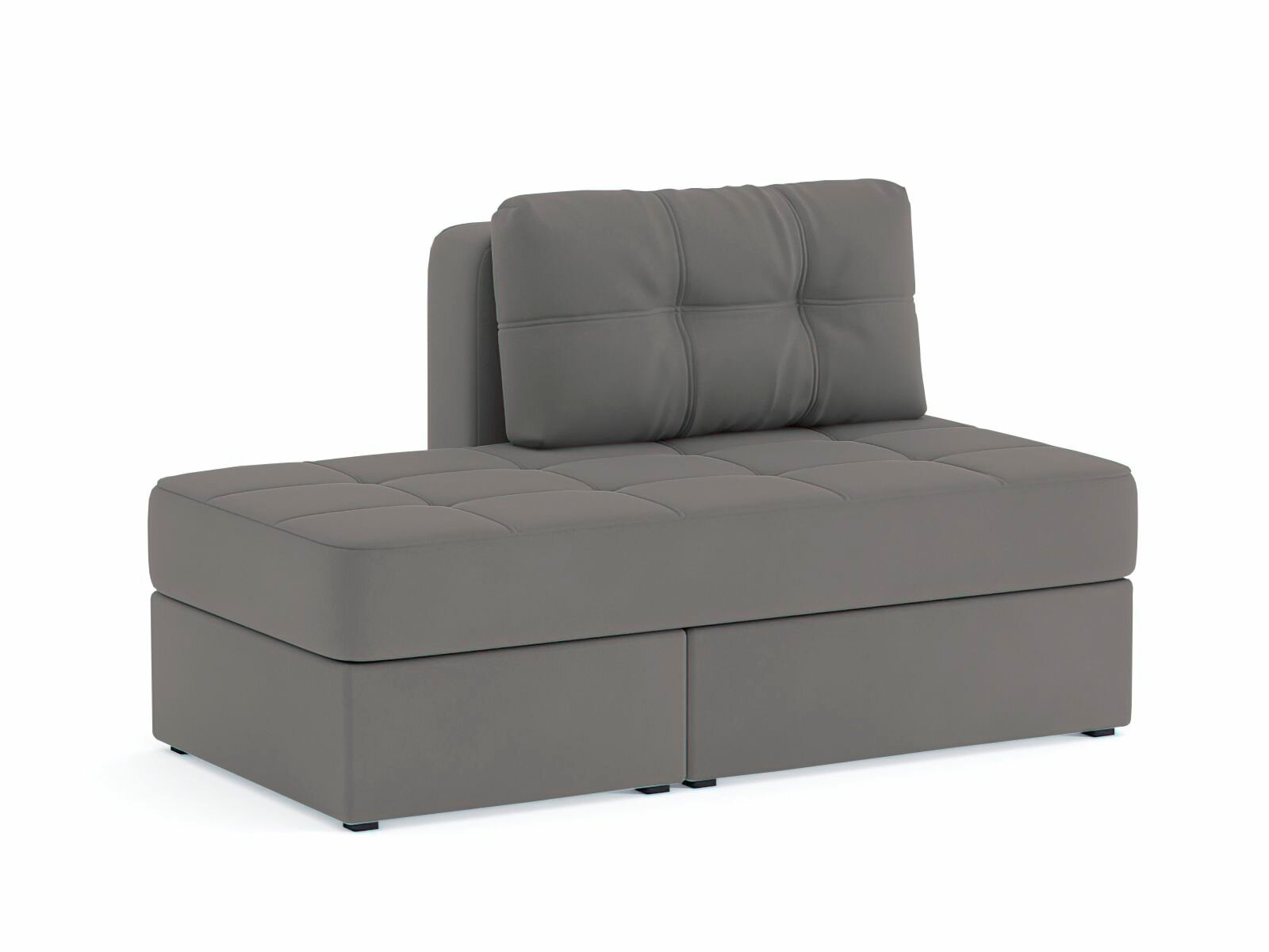 Диван - кровать Оливер Уно, еврокнижка - трансформер, 127*93*92, велюр Зара Лайт Браун 05