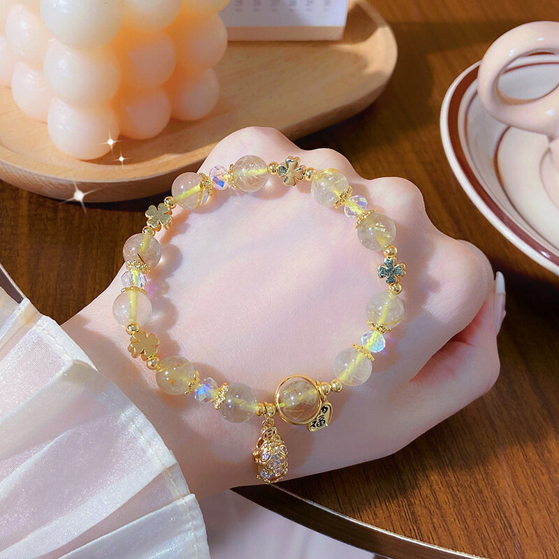 YM Mall Браслеты из бусин Натуральные камни Ручная работа Энергия