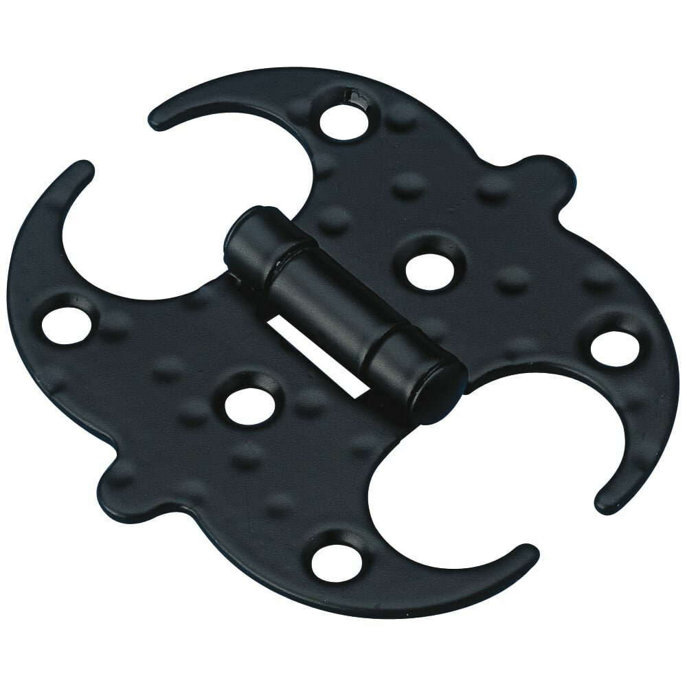 Накладная петля Amig черная 553-125х125х1,5