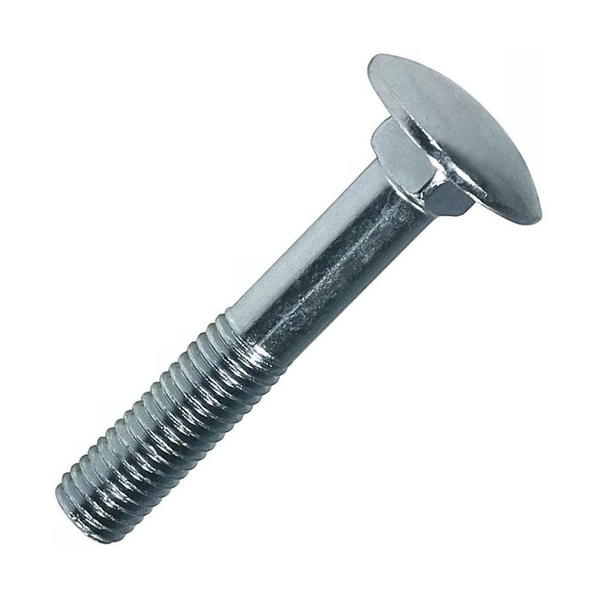 Болт мебельный М8х180 (1кг/16шт) (оцинкованный) Din 603