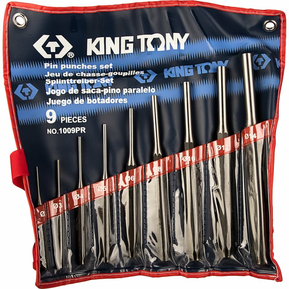 Набор выколоток 9шт KING TONY 1009PR