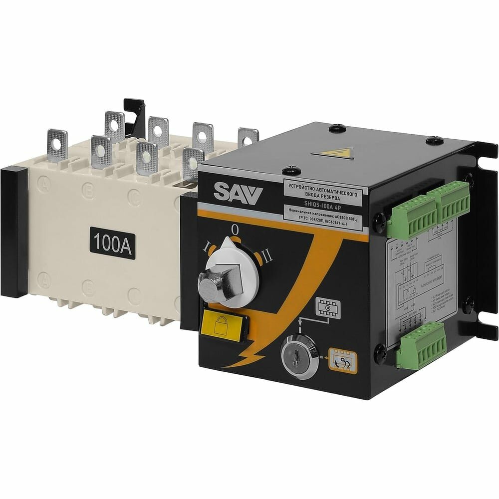 Устройство автоматического ввода резерва SAV SHIQ5-100/4P 019923