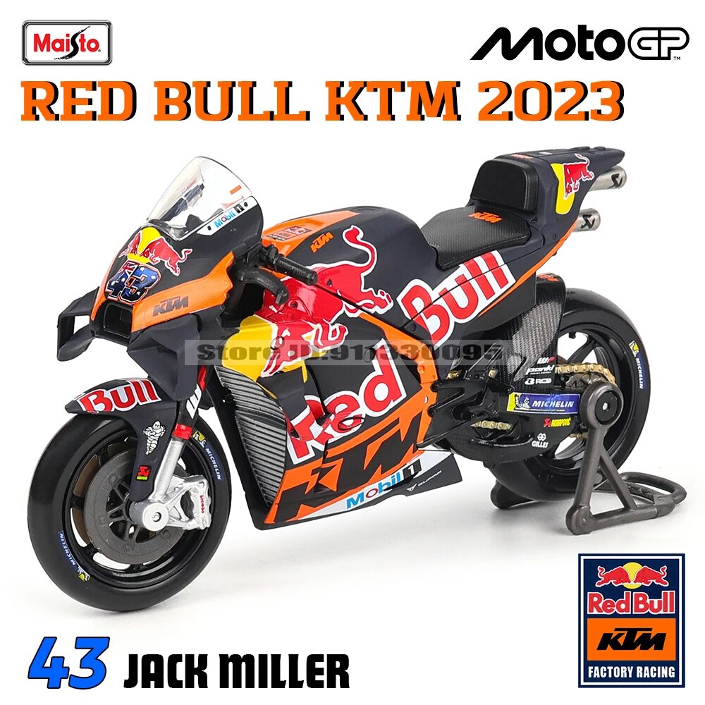 МаISTO 1:18 Модель мотоцикла Gresini Racing Moto GP 2023 KTM No.43