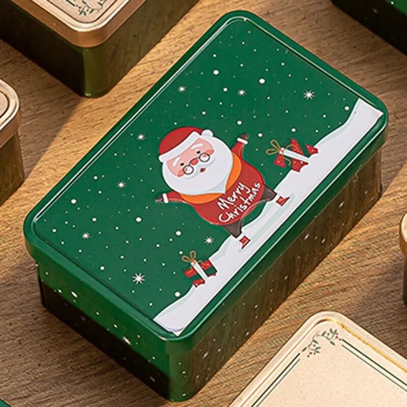 Декоративная металлическая коробка для хранения