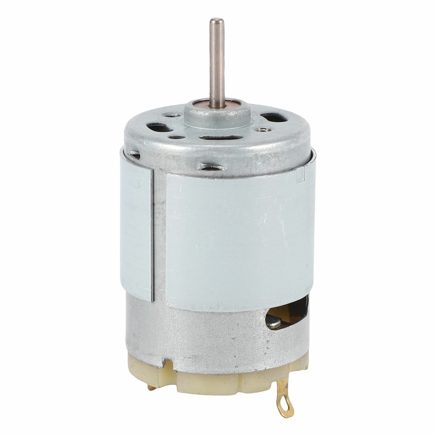 RS380 DC 1.5-18V 30000RPM Микромотор 38x28мм, Серебристый