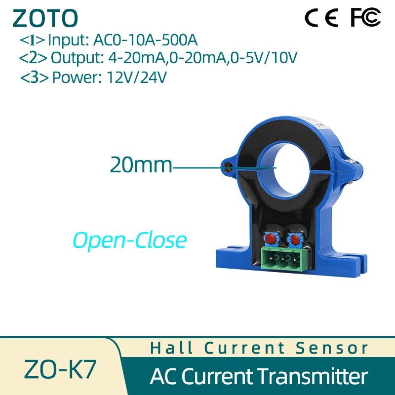 SOWAKAM ES-K7, 24V, DC0-300A, 4-20mA