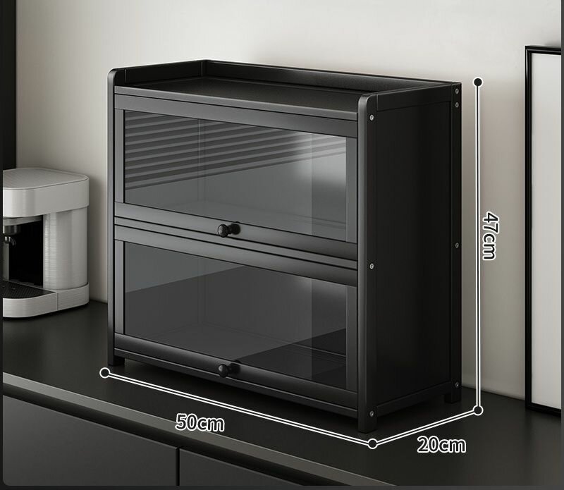 Полка для барной стойки Настольная Прямая, 50х20х47 см, 1 шт.