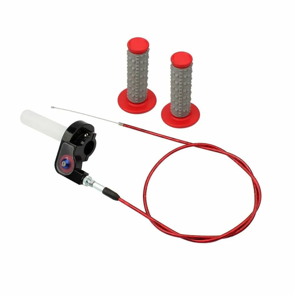 Ручка газа + ручка левая короткоходная