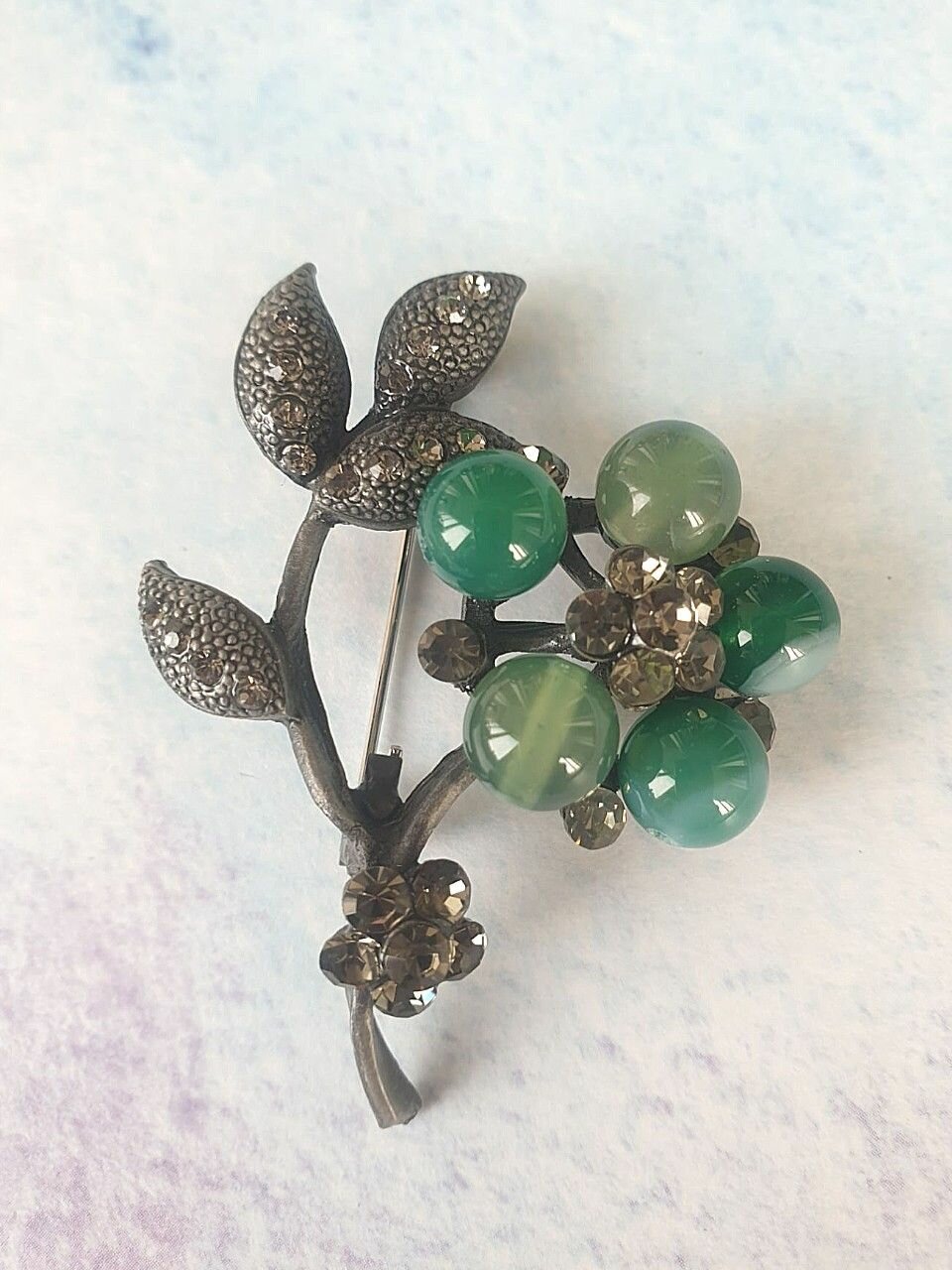 Брошь, кристалл