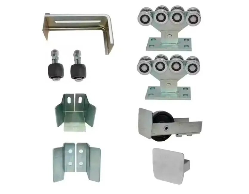 Комплектующие микро ролтэк для откатных самонесущих ворот до 350 кг. без балки