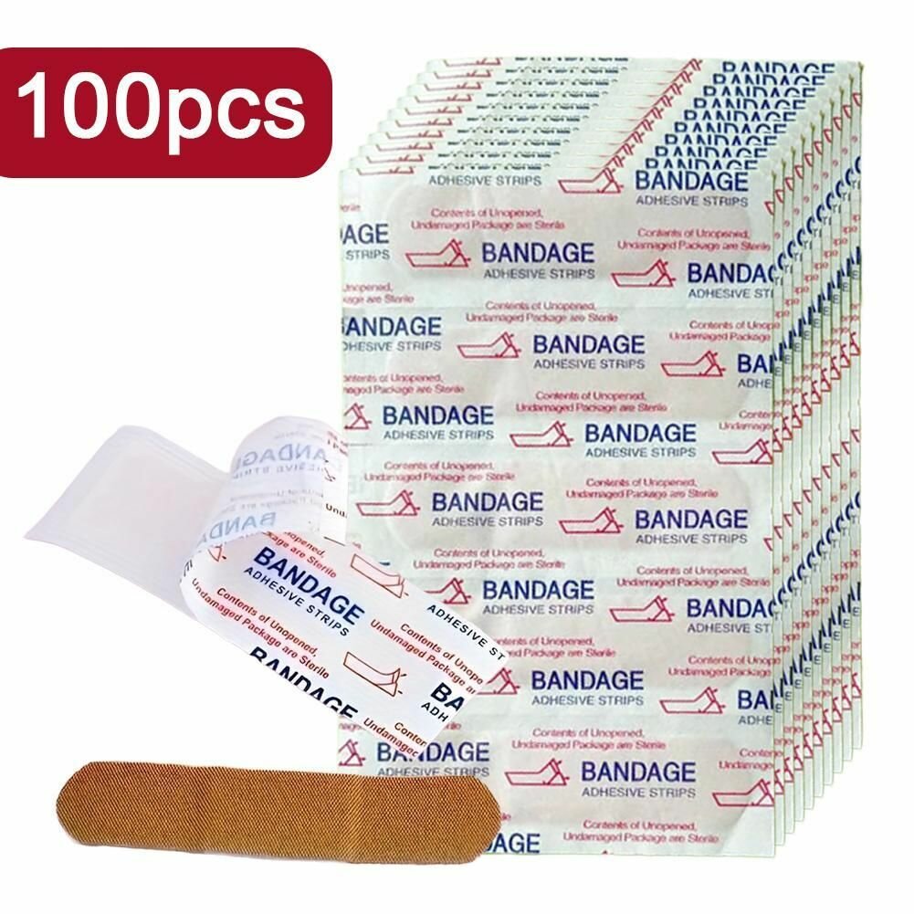 100/200 водонепроницаемые и дышащие наклейки для ран